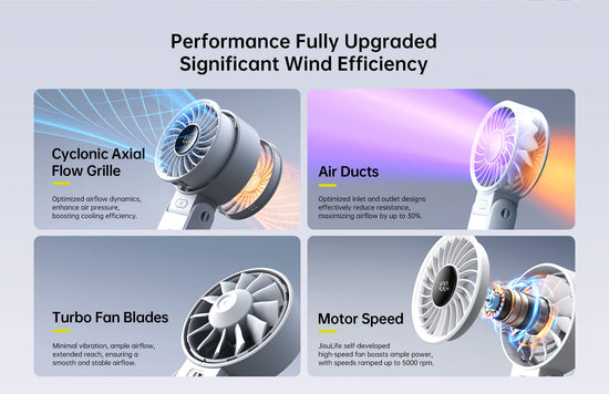 JisuLife Handheld Fan Life7 – JISULIFE