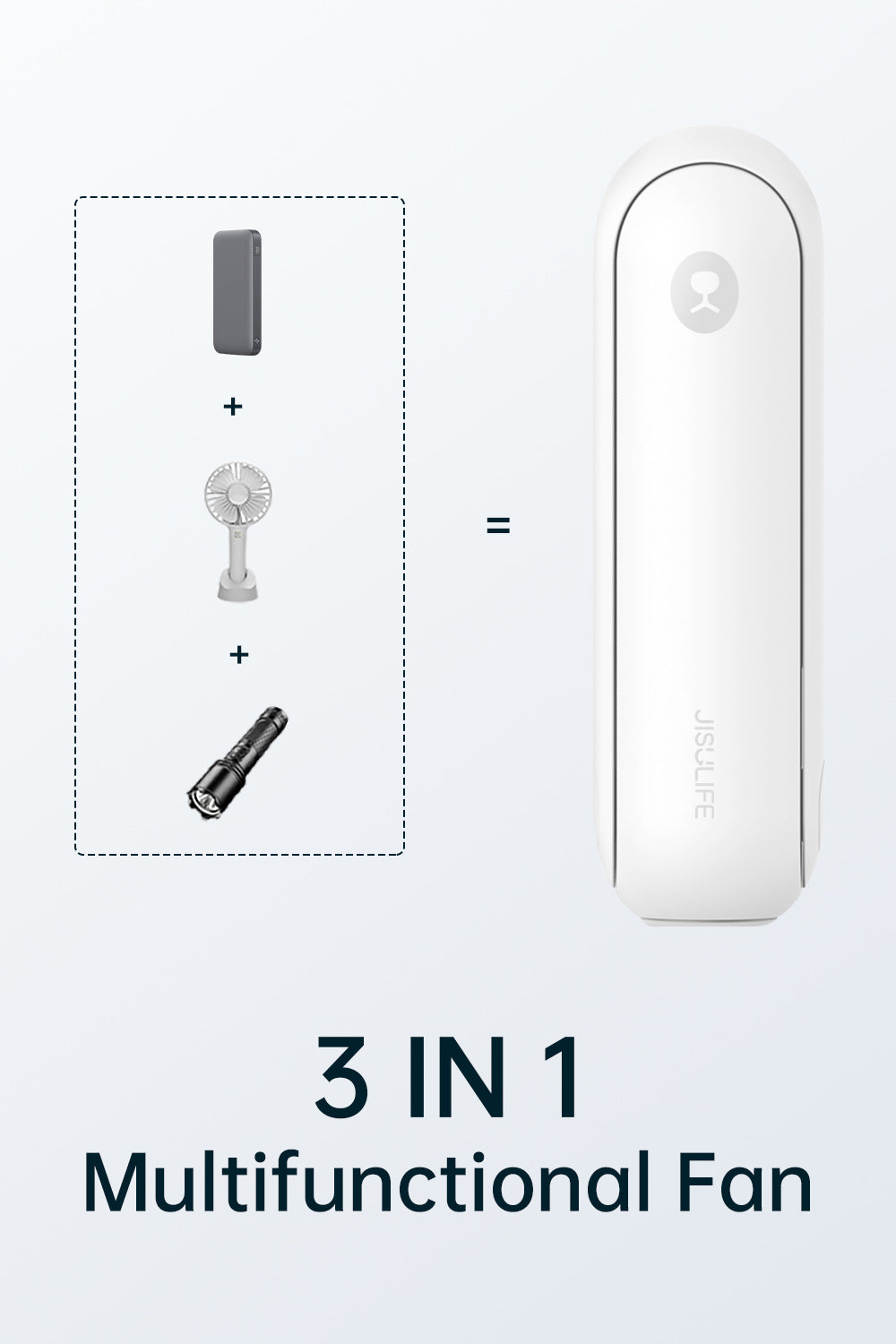 JISULIFE F8 Handheld Mini Fan