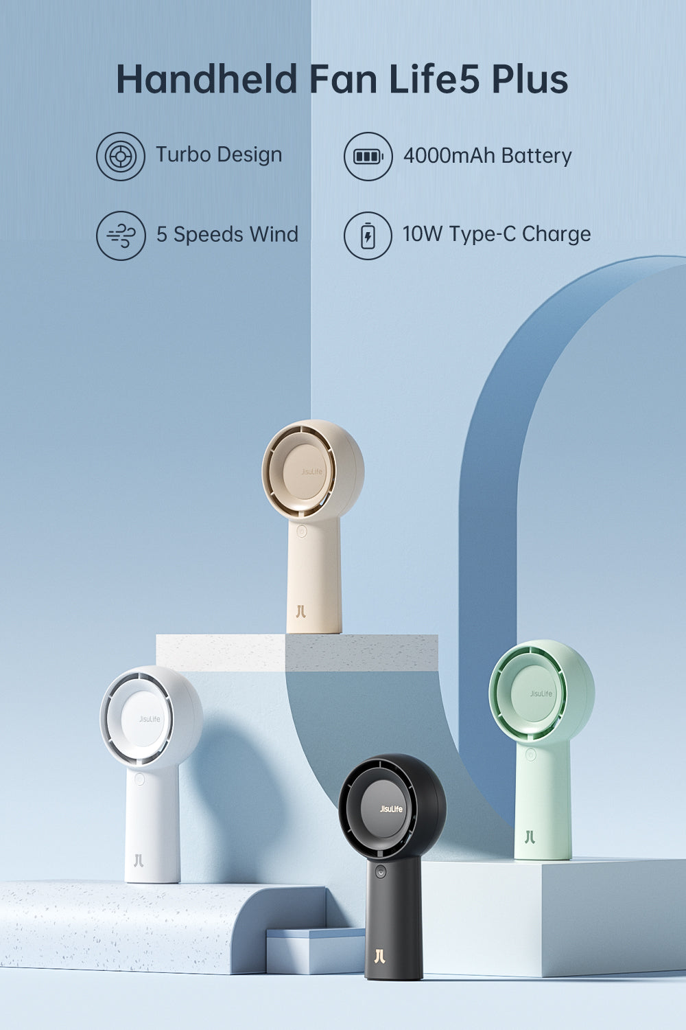 JisuLife Handheld Fan Life5 – JISULIFE