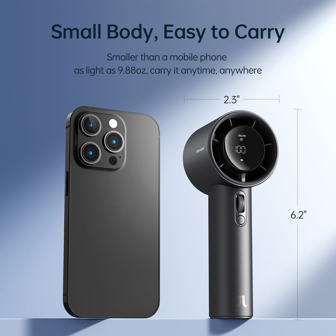 JisuLife Handheld Fan Pro1S (New Version) - 2025