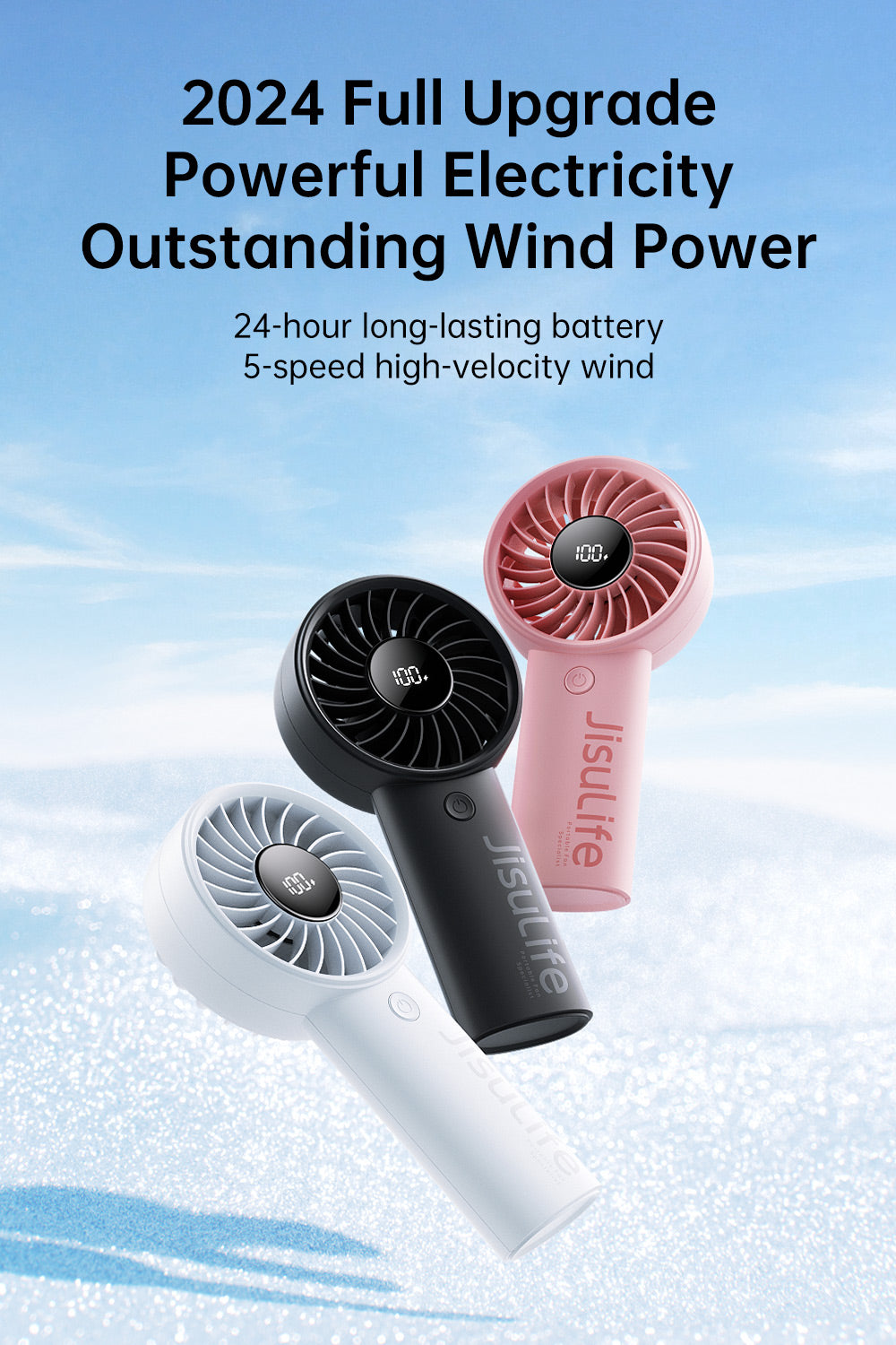 JisuLife Handheld Fan Life4 – JISULIFE